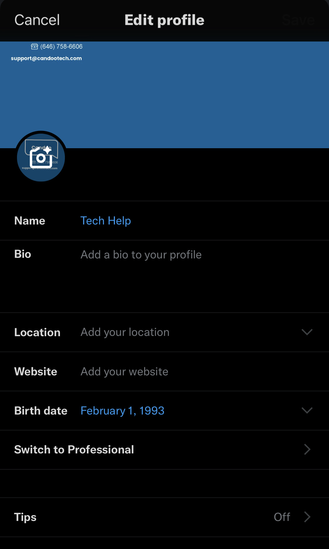 Candoo How To Edit your Twitter Profile – CandooTech