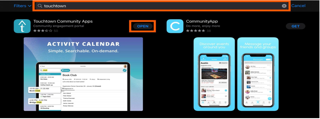 Candoo How to use the Resident Apps (Touchtown) – CandooTech