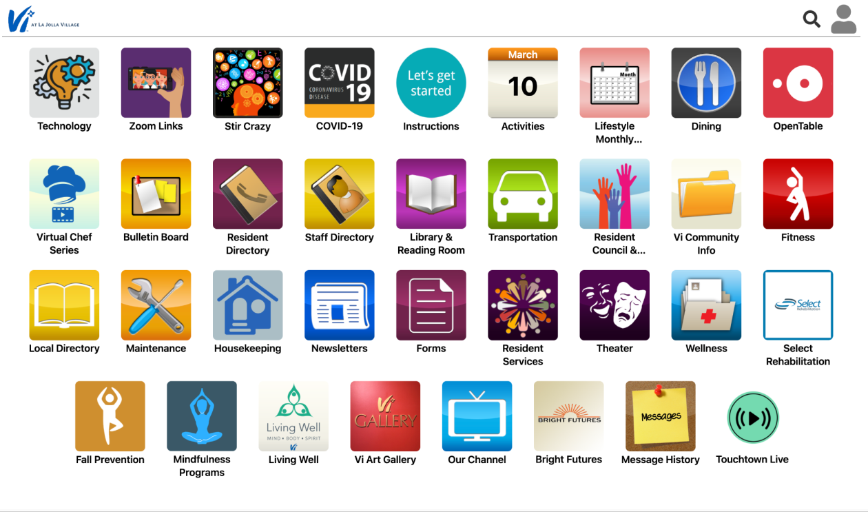 Candoo How to use the Resident Apps (Touchtown) – CandooTech