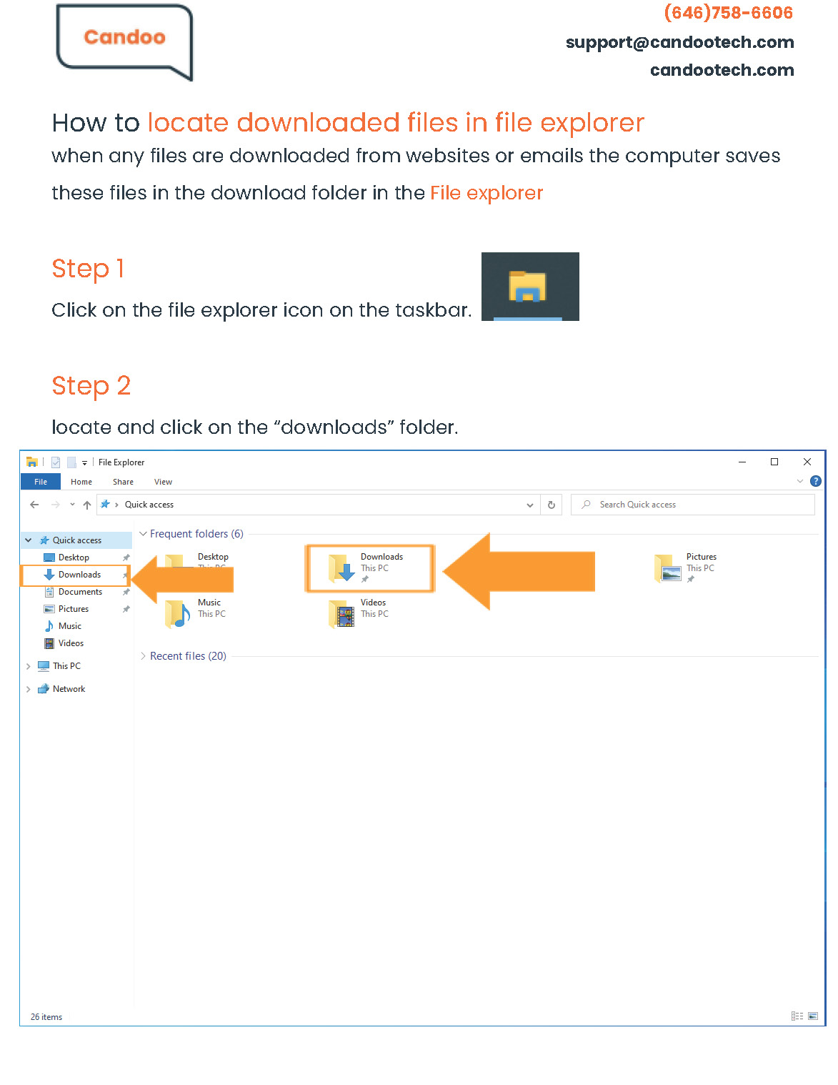 Candoo How to Windows 10 Basics, Part 1 – CandooTech
