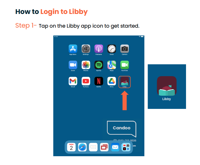 Candoo How to use Libby (Library App) – CandooTech