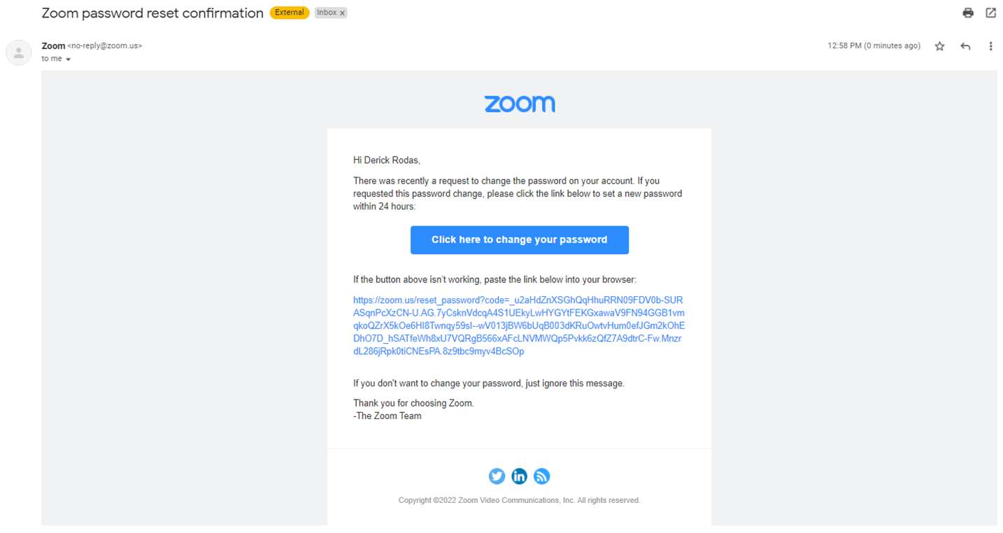 Candoo How to Reset Zoom Password, from a computer – CandooTech