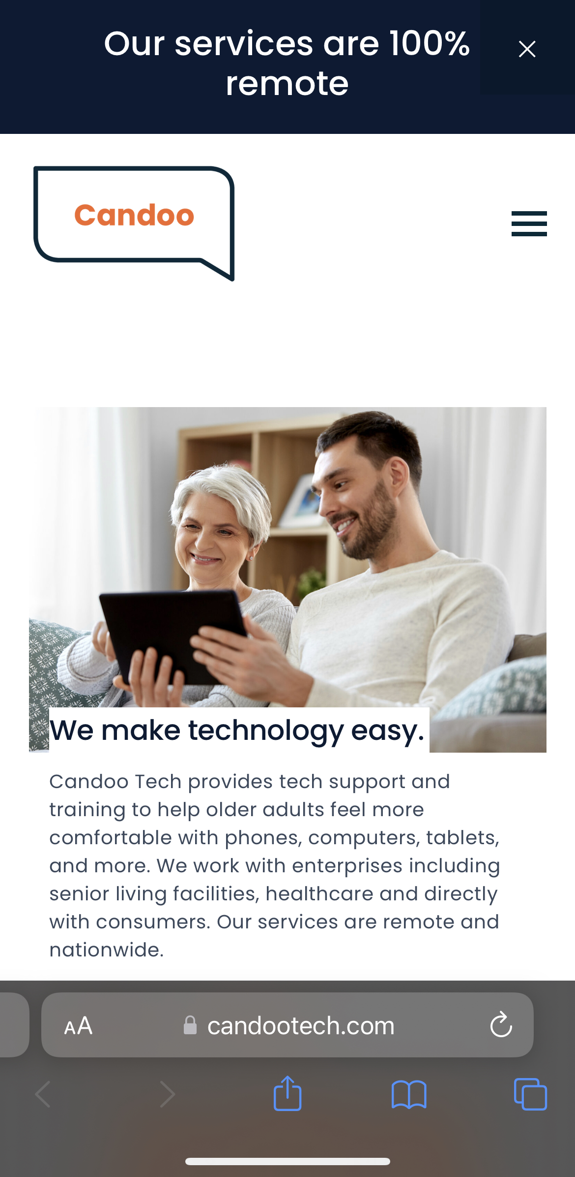 Candoo How to Scan a QR code with your iPhone, iPad, or iPod touch – CandooTech